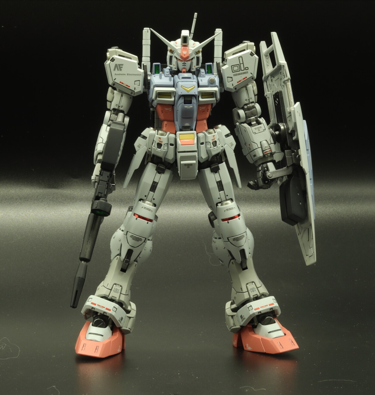 RG 1/144 RX-78GP01 ガンダム試作1号機ゼフィランサス レビュー（全塗装） - のるすけホビー